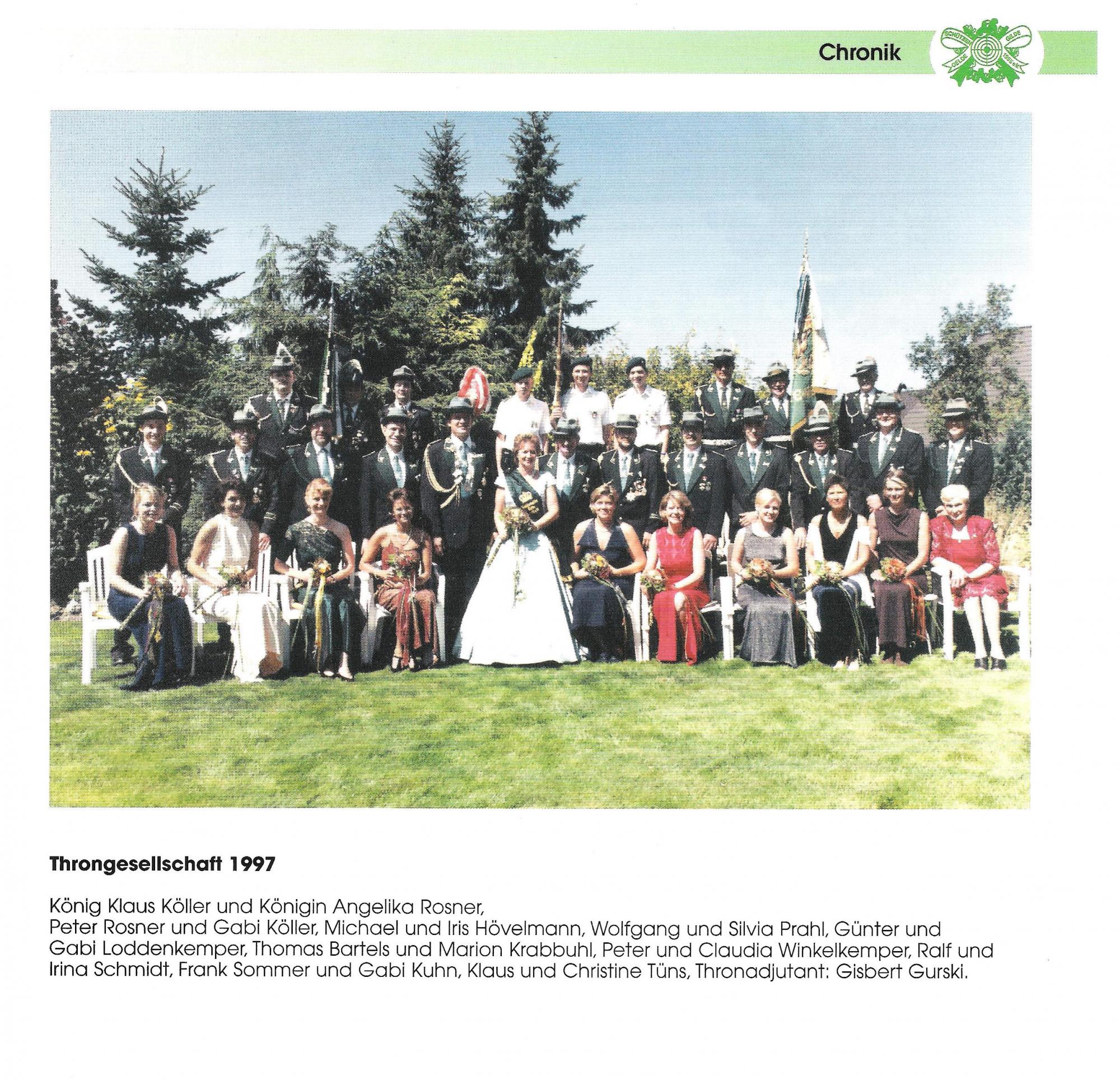 Schützengilde Oelde 1955 e.V. - Chronik